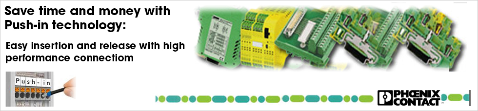 Phoenix Contact - Push-in Connection technology products